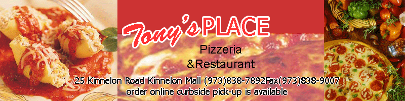 Tony's Place Home Page