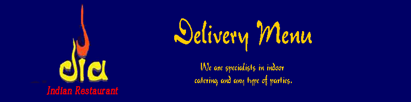 Dia Indian Restaurant Home Page